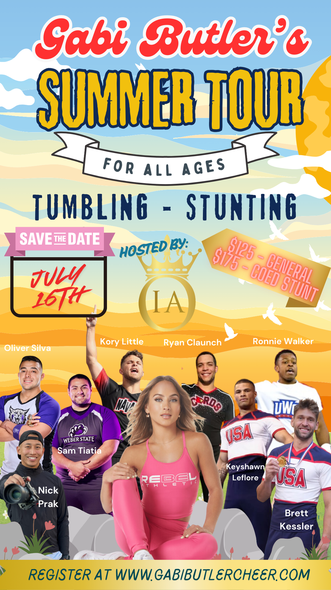 GABI BUTLER SUMMER CAMP - ICONIC ALLSTARS